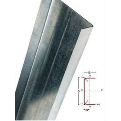 PERFIL PGU 100 X 1,25 X 6000 MM. - El Instalador S.A.